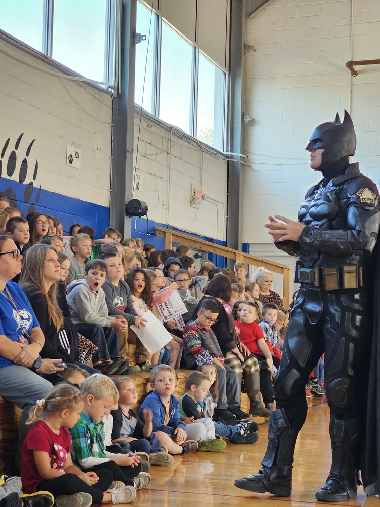 Batman Visits SES | Smoot Elementary